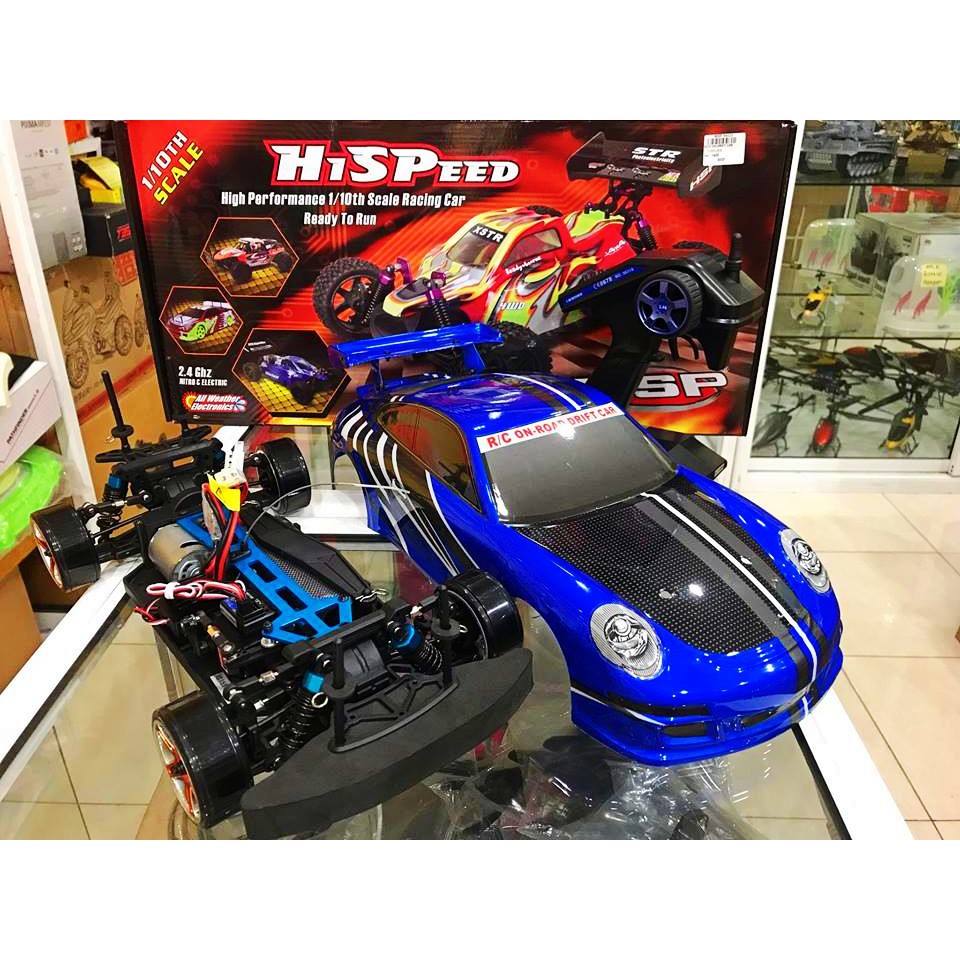 HSP 94123 2.4Ghz RC Remote Flying Fish Electric On road Drift Car 1/10 ...