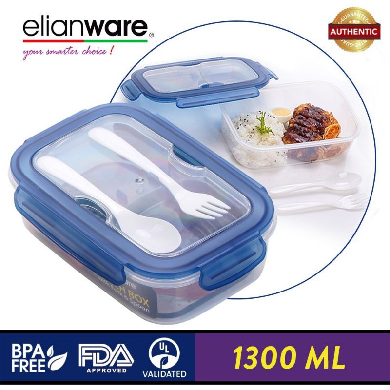 Elianware lunch box (1.3L) | Shopee Malaysia