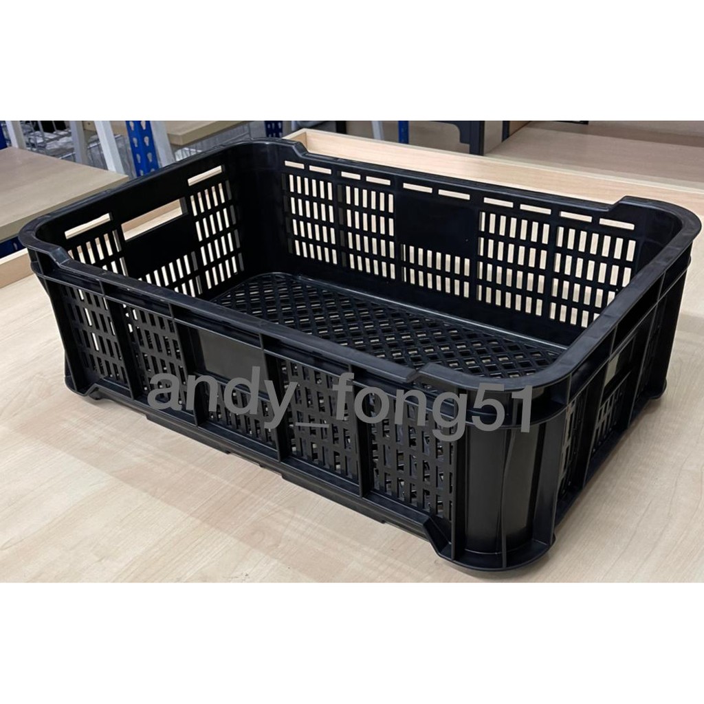 Multi Purpose Black Tray | Stackable Tray | Vegetable Basket ...