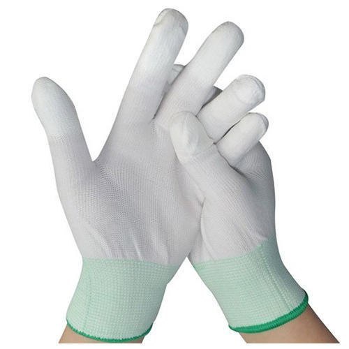 ESD PU Top Fit Glove ESD Glove Antistatic Glove PU finger coated glove ...