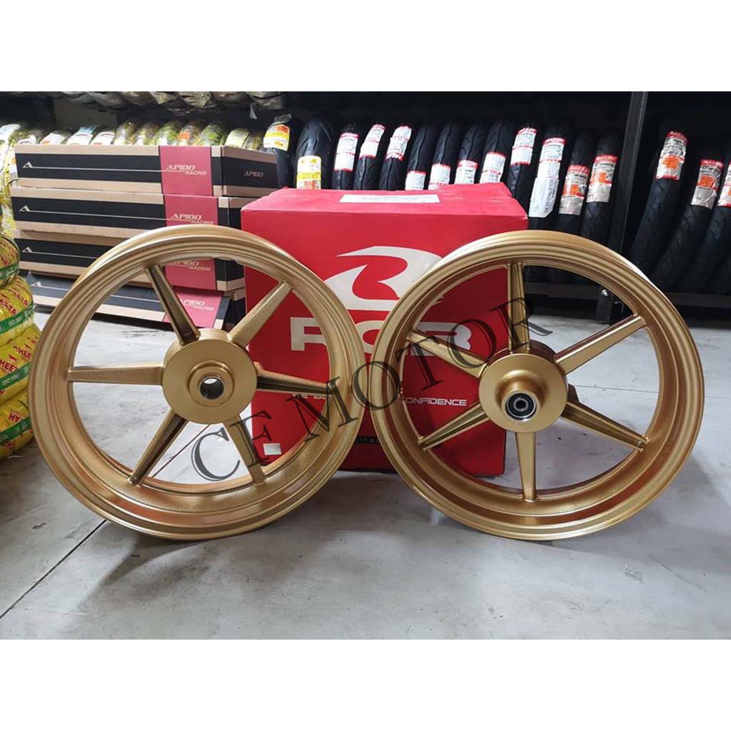 NMAX SP811 RACING BOY RCB SPORT RIM (350/400x14) - GOLD | Shopee Malaysia