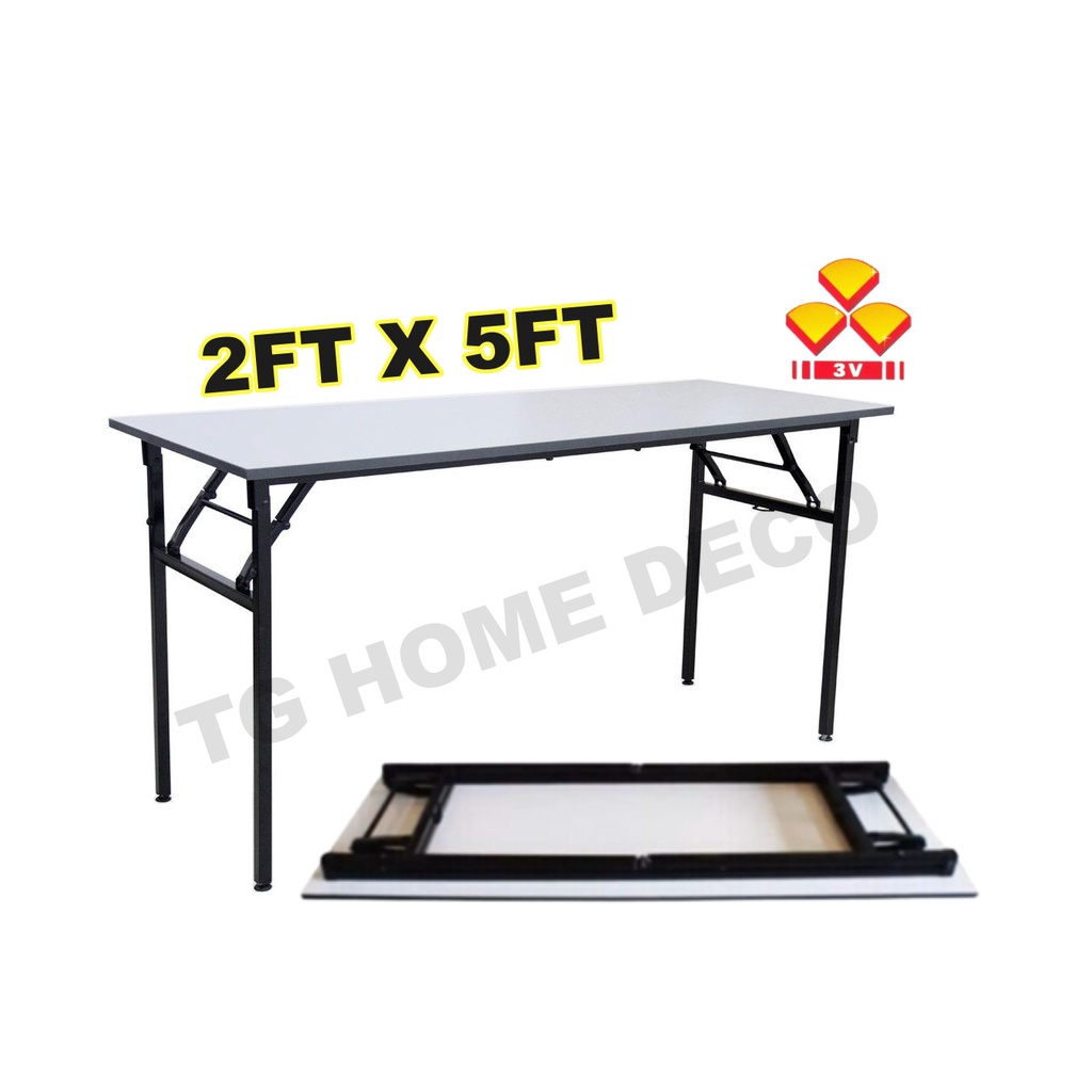3V Banquet Table 2"x5" / Folding Table / Study Table / Kenduri ...