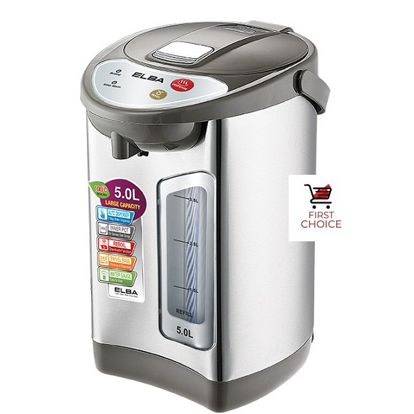 Elba Thermopot / Hot Water Dispenser 5.0L ETP-F5018(BR) | Shopee Malaysia