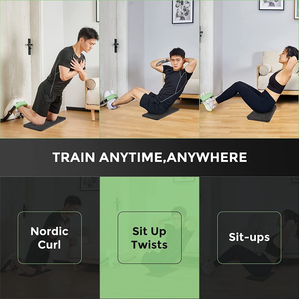 Sit-Up Auxiliary Belt Push-Up Training Abdominal Muscle Exerciser ...
