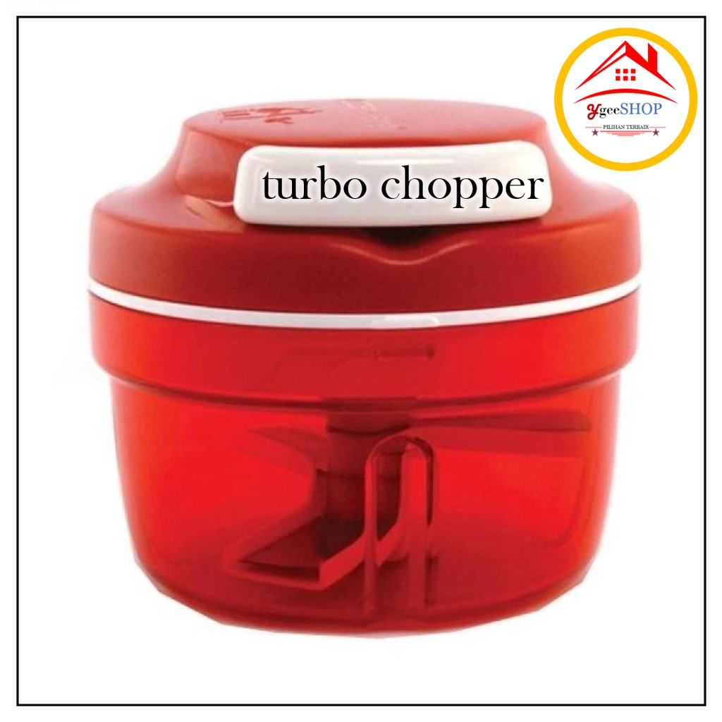 Tupperware Red Turbo Chopper (100 % Original Tupperware) | Shopee Malaysia