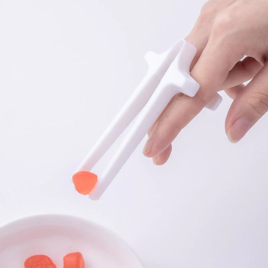 MINI FINGER CHOPSTICK/ LAZY FINGER CLIP / HAND FREE CHOPSTICKS/ SNACK ...