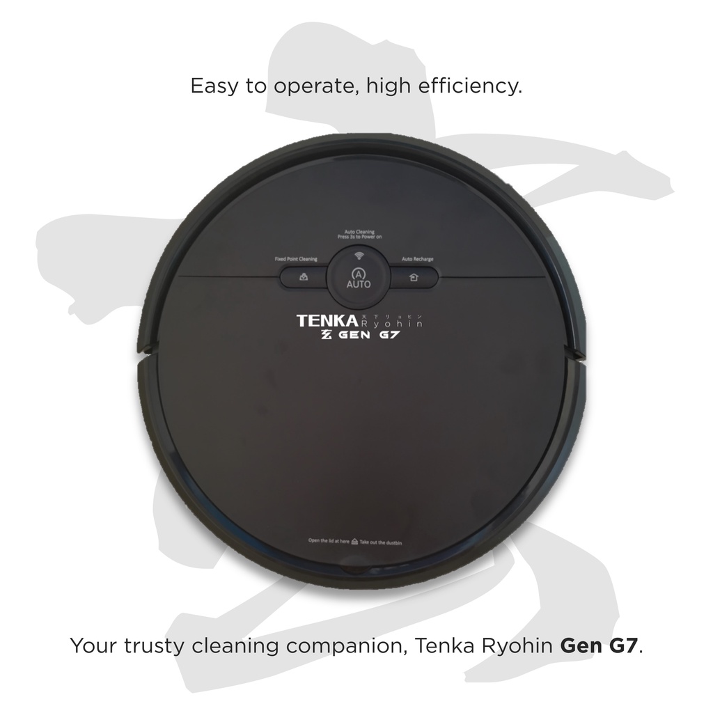 Tenka Ryohin Robot Vacuum Gen G7 3 in 1 Sweep and Mop Robot Vacuum ...