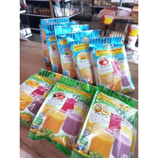 Happy Grass Fruit Bean Curd Pudding Powder Serbuk Dadih Buah-Buahan ...