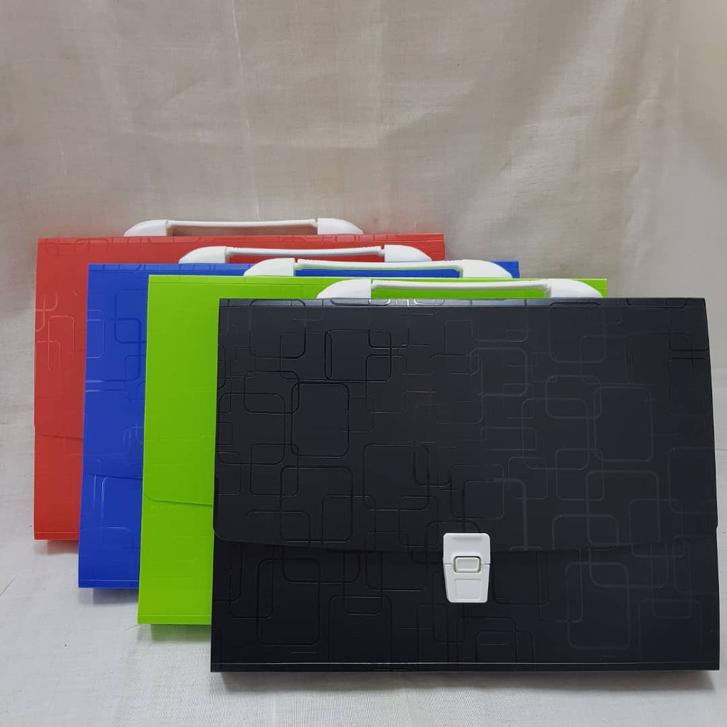 13 pocket file bill cheque document organizer A4 | Shopee Malaysia