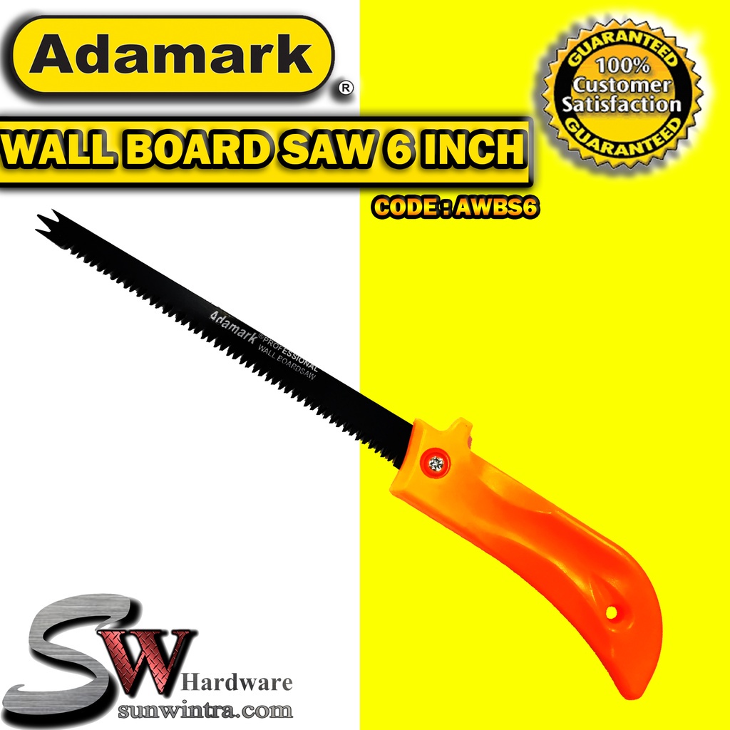 Adamark Wall Board Saw for Cutting Plaster Ceiling Gypsum Drywall ...