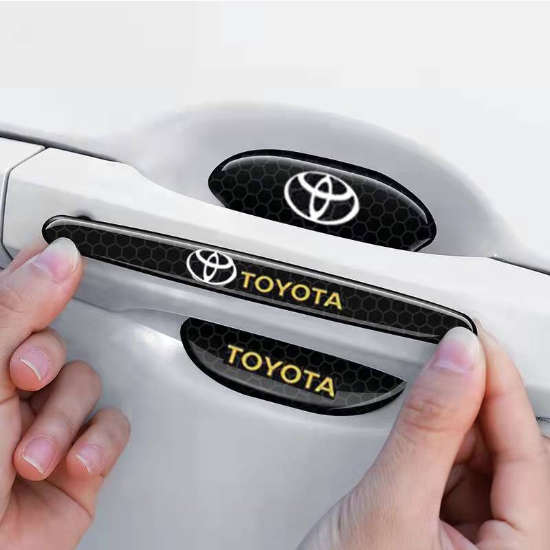 [Toyota]8pcs Toyota Car Door Handle Protector Inner Bowl Anti Scratch ...