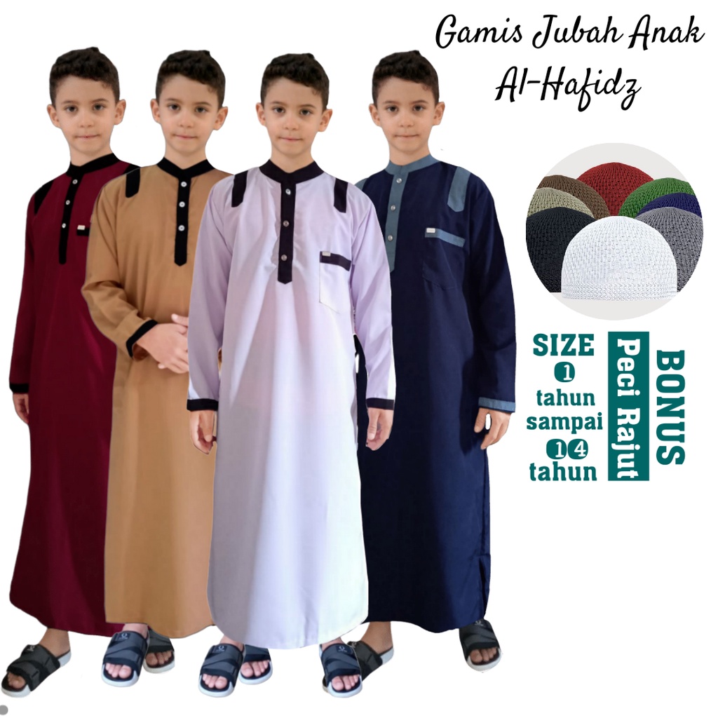 AL-HAFIDZ/boys' robes aged 1-14 years/children's robes with new motifs ...