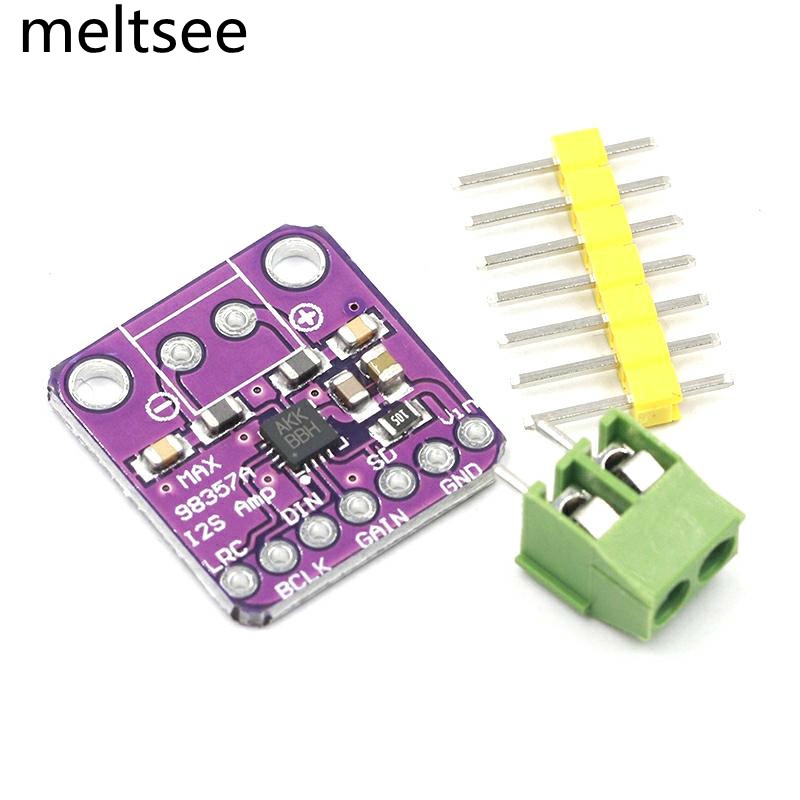 Max98357 3w Class D Amplifier Breakout Interface I2s Dac Decoder Module ...