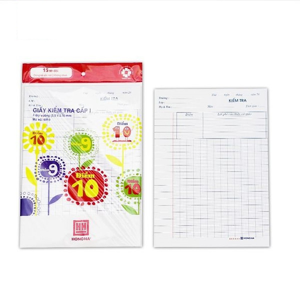 Hong Ha Grade 10 O Ly Test Paper for Primary School Students (15 Double ...