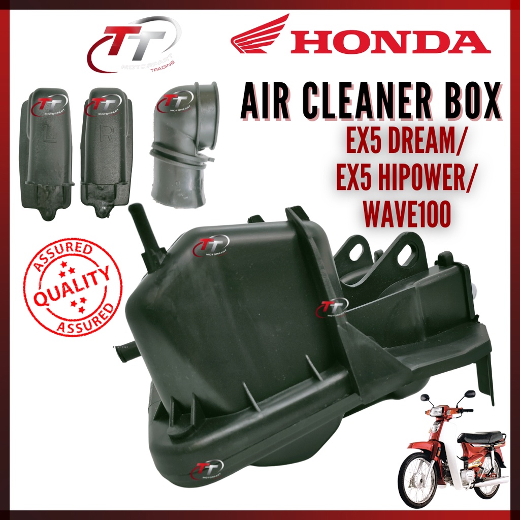 HONDA EX5 DREAM EX5 HIPOWER WAVE100 WAVE 100 Air Cleaner Box Set Kotak NAFAS Angin Air Filter ...