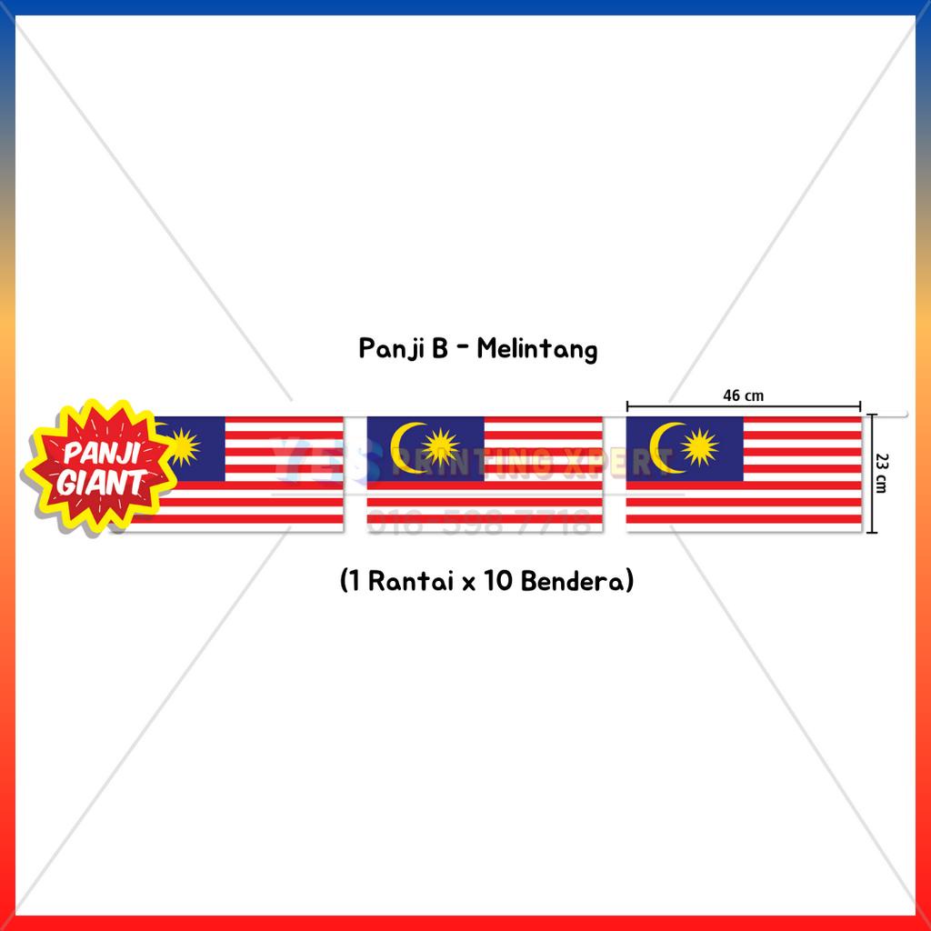 [READY STOCK] MERDEKA SALE BENDERA TANGAN, PANJI, BUNTING /NATIONAL ...