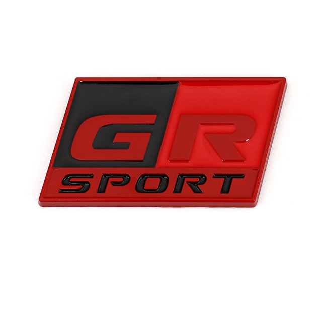 Car Sticker GR Sport GRMN Logo Decal Front Hood Grille for Toyota HV ...