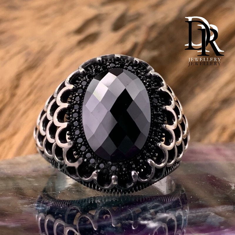 DR Jewelry Cincin Lelaki Fashion Korean Accessories Stainless Cincin ...