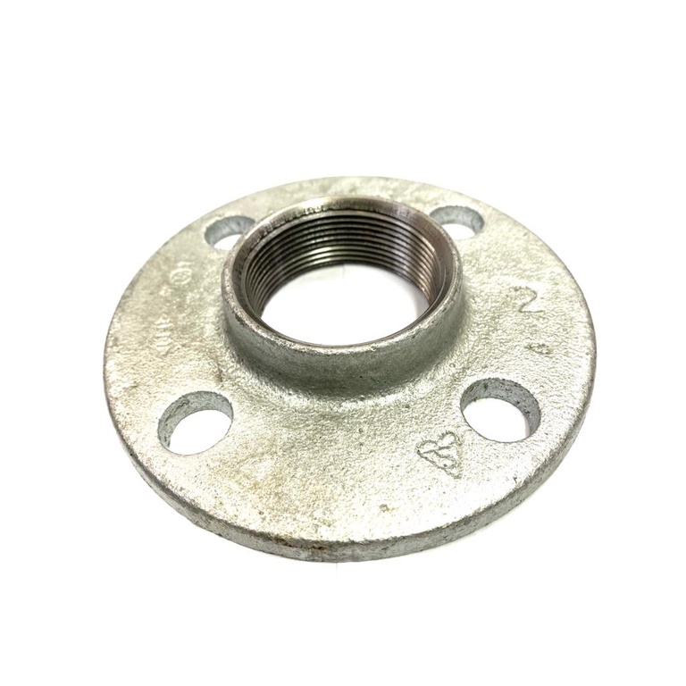 50mm ( 2" ) Galvanized Iron ( GI ) Round Flange (T/E) HOLE : 4 GIFLG050 ...