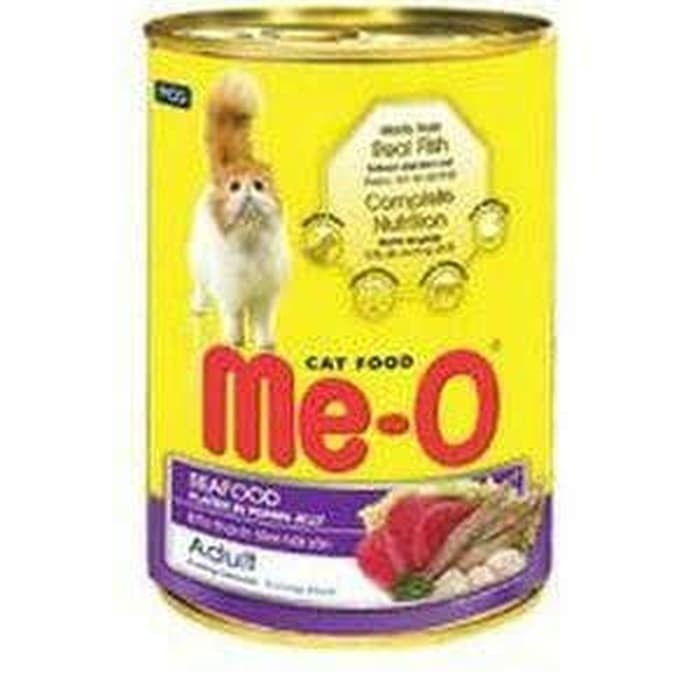 Me-o Seafood Canned 400gram Meo Wet Corned Cat Food | Shopee Malaysia