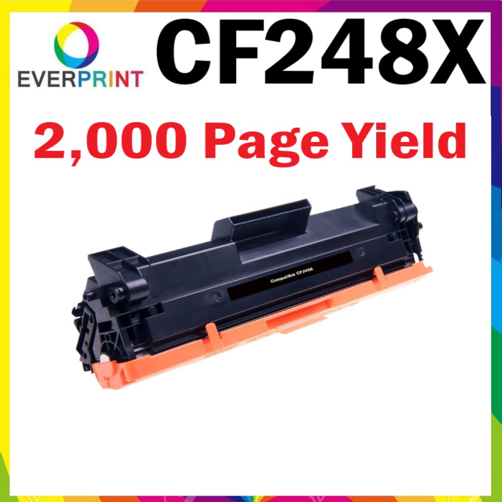 HP CF248A CF248X 48A 48X CF248 Compatible Laser Toner Cartridge Black ...