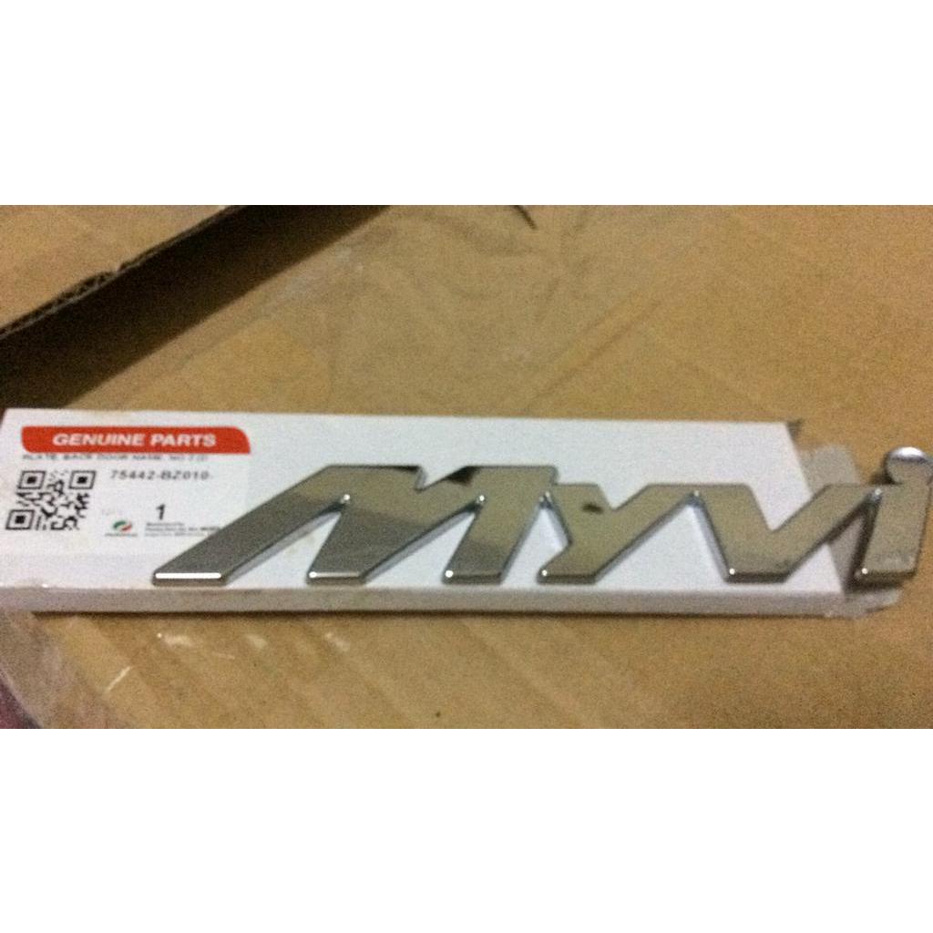 Perodua old model Myvi year 05-11 rear word emblem 'Myvi' Original ...