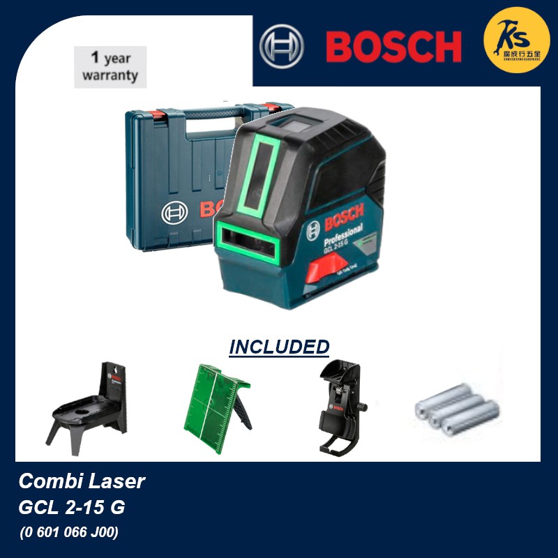BOSCH Combi Laser GCL 2-15 G PROFESSIONAL ( 0 601 066 J00 ) | Shopee ...
