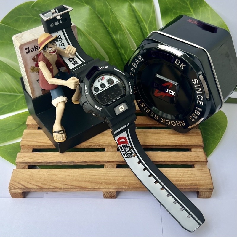 (PROMOSI STOCK) Gshk Custom Initial D Jam tangan unisex lelaki ...