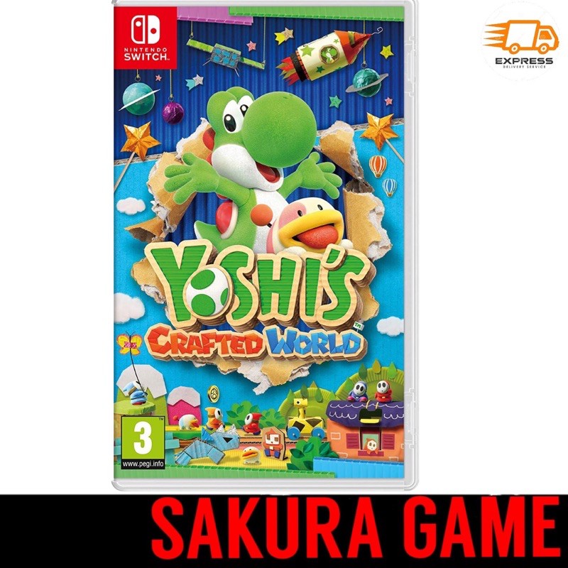 Nintendo Switch Yoshi Crafted World (English/Chinese)(New) | Shopee ...