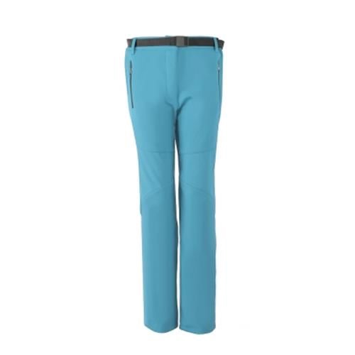 WATERPROOF SOFT SHELL WARM WOMEN PANTS HIKING CYCLING TROUSERS (SKY ...