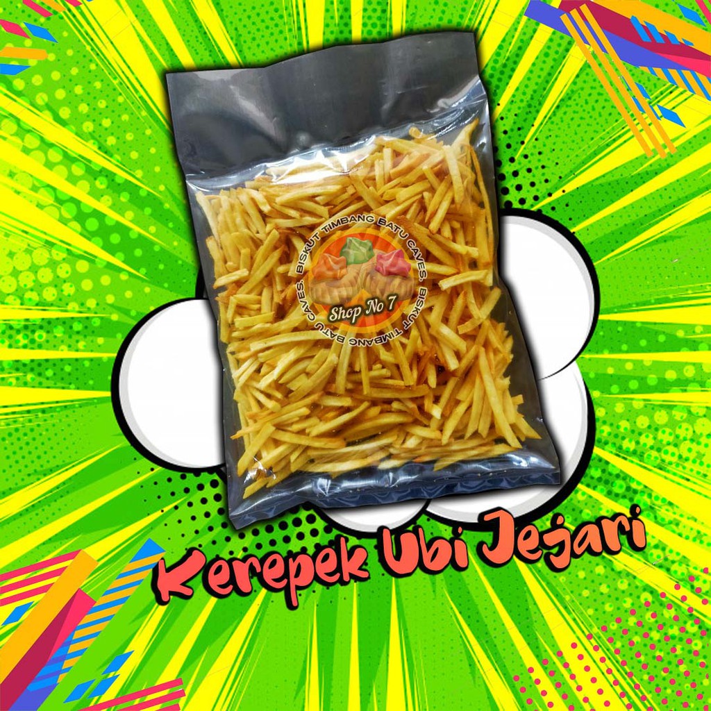 Kerepek Ubi Jejari (200g \ 300g \ 500g \ 1kg) | Shopee Malaysia