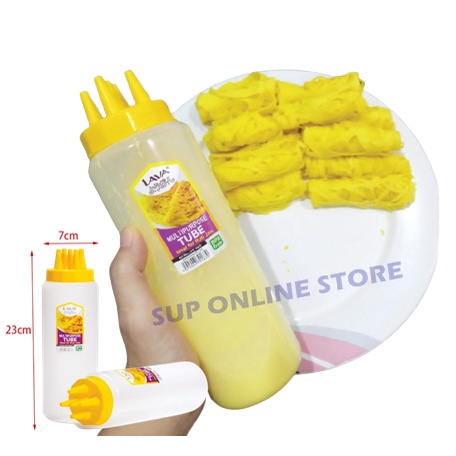 Multipurpose Tube Bottle (750ml) / Acuan Roti Jala / Roti Jala Mould ...