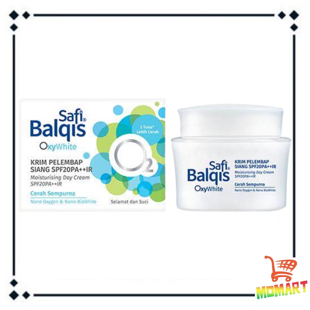 Safi Balqis OxyWhite Krim Kecantikan Beauty Cream Cerah Nano Oxygen ...