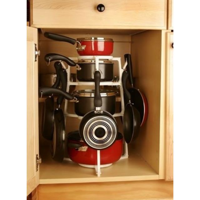 High quality Rak periuk / rak kuali / pan tree/rak bawah sinki | Shopee ...