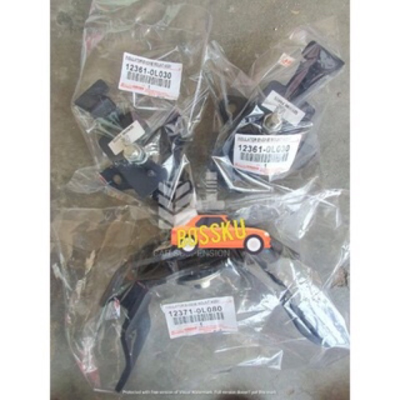 Toyota Hilux KUN25 2.5 KUN26 Toyota Fortuner KUN50 3.0 engine mounting ...