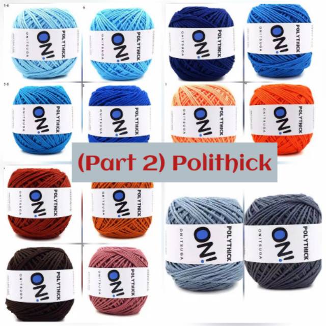 POLYTHICK (Part 2) Poly THICCCCCCCK / Knitting Yarn | Shopee Malaysia
