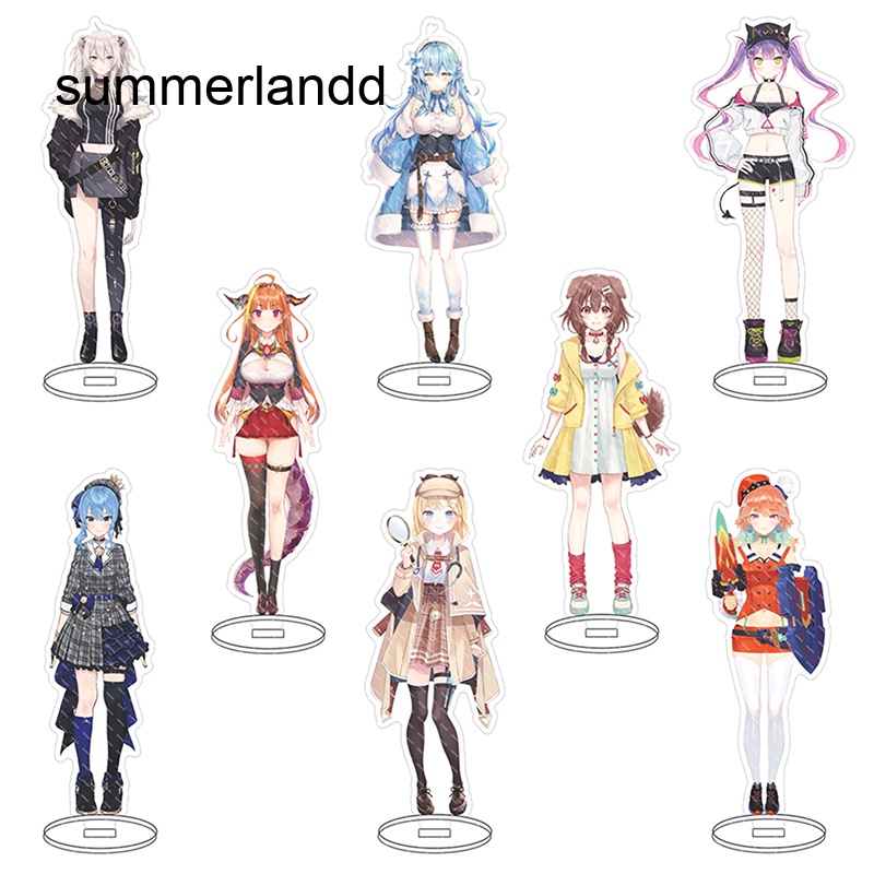 Anime HOLOLIVE Vtuber Double-Sided Acrylic Stand Figure Model Plate ...