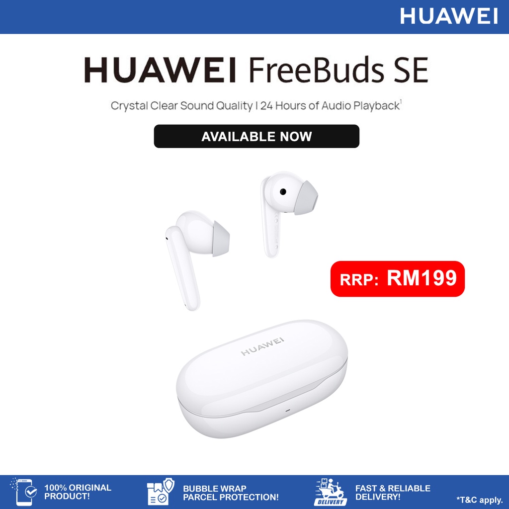 HUAWEI FreeBuds SE Wireless Earphone| Crystal Clear Sound Quality | 24 ...