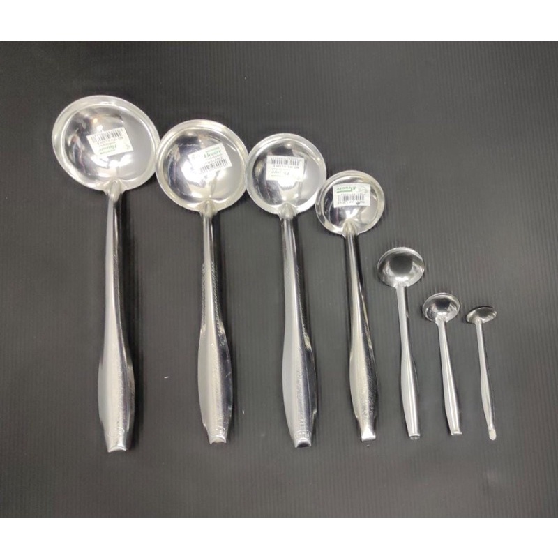 (LB01/02/03/04/05/06/07) Fuji Ladle S/S Oil Ladle/Sauce Ladle 钢汤克/有勾勺子 ...