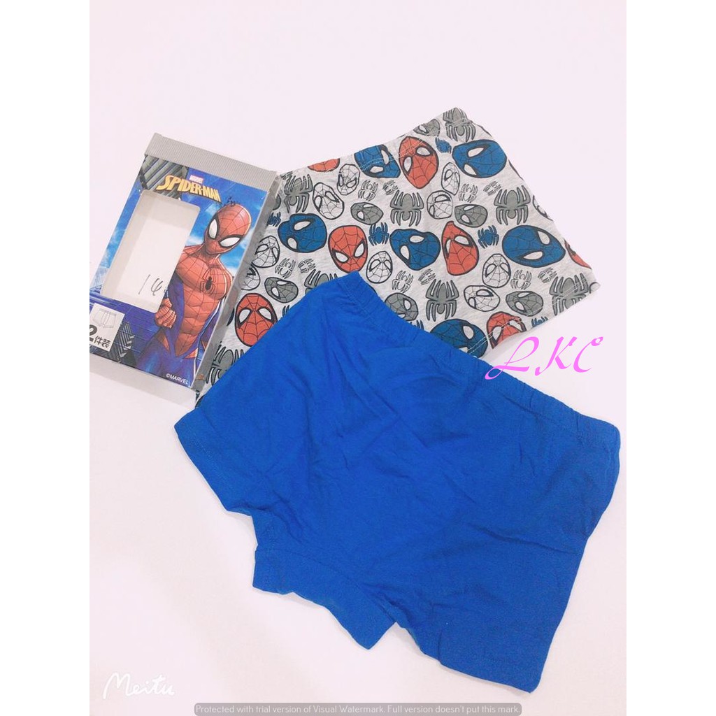 Marvel Spider Man -Boys Underwear Boxer (2 IN 1) | Shopee Malaysia