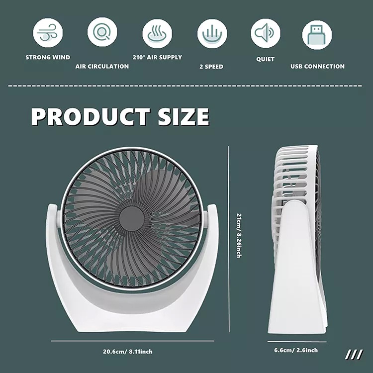Portable 4in1 Adjustable Mini Fan With Clip/Stand/Table USB Charging ...