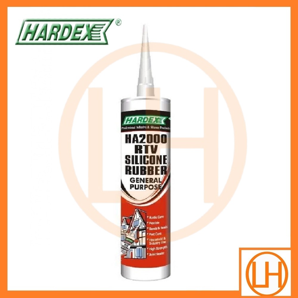 HARDEX Silicone White HA-2000 / HA2000 RTV Silicone Rubber General ...