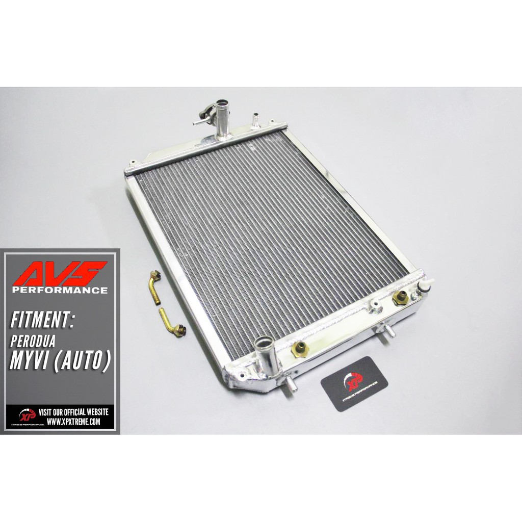 RADIATOR SPORT AVS PERODUA MYVI TURBO 2ROW AT | Shopee Malaysia