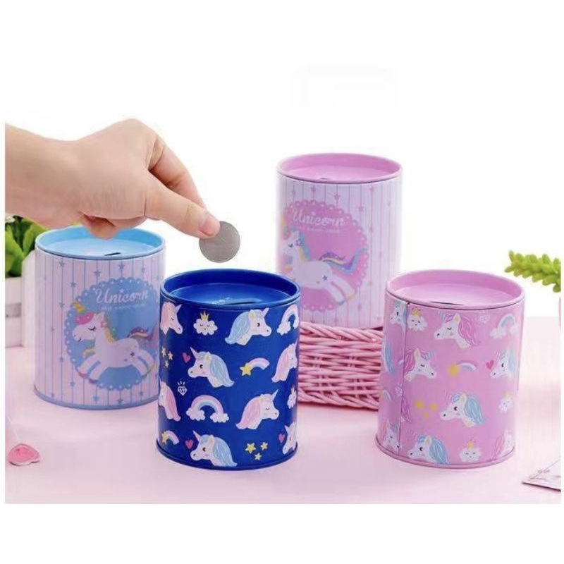 Tabung Duit Kanak-Kanak Tabung Unicorn Tabung Comel Cute Coins Box ...
