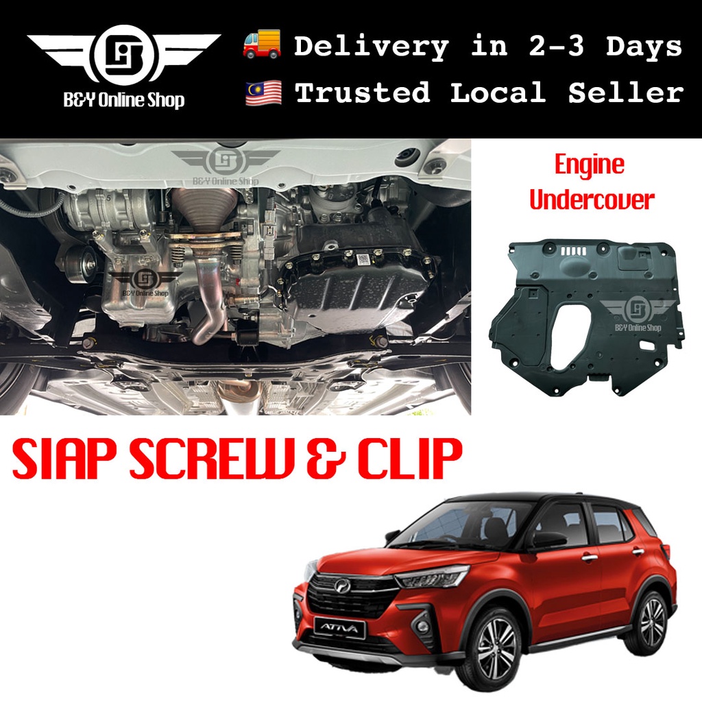 B&Y Perodua Ativa Engine Under Cover Underguard Under Sheild | Shopee ...