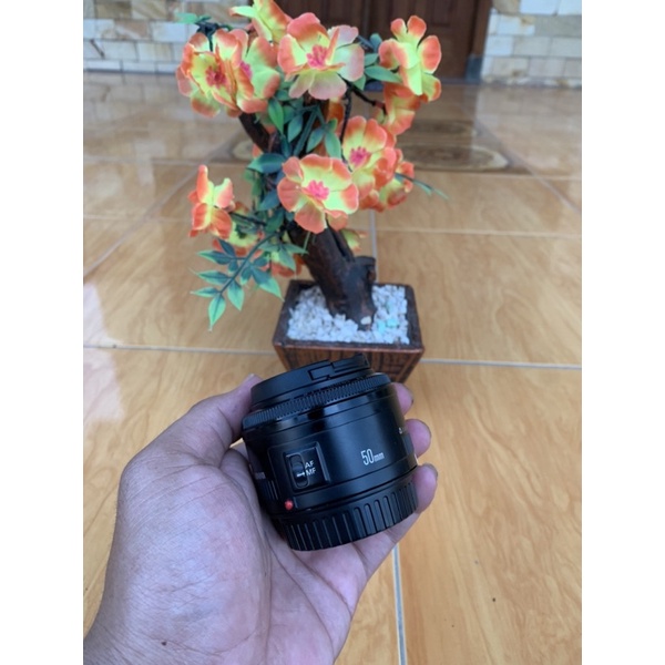 Canon F1.8 50MM FIX Lens ORIGINAL CANON NOT NIKKOR 50MM | Shopee Malaysia