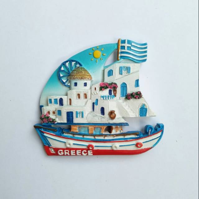 Greece refrigerator magnet Souvenir from Greek, Europe | Shopee Malaysia