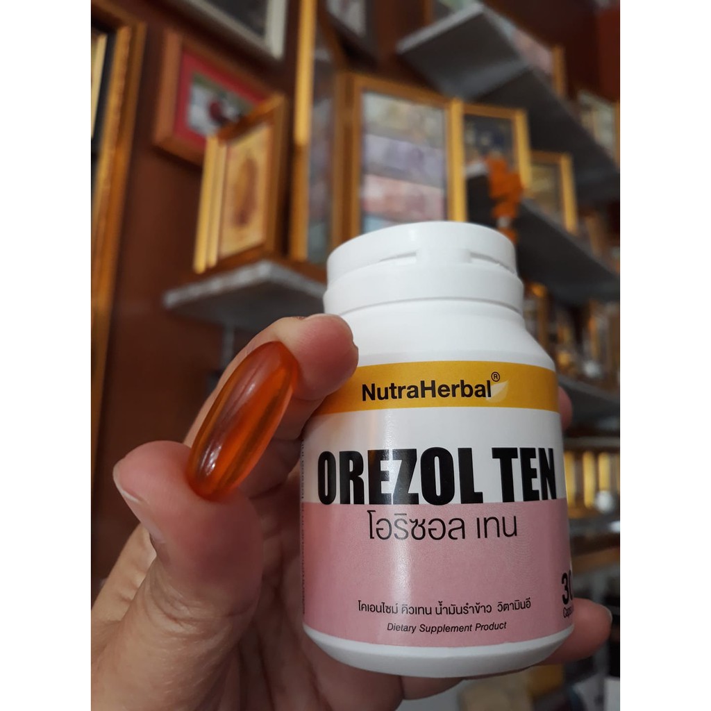 Orezol Ten (Coquten + Rice Bran Oil Heart Care Supplement) | Shopee ...