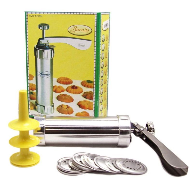 BISCUITS MOULD (Acuan Biskut 20 piring Acuan & 4 piping set) | Shopee ...