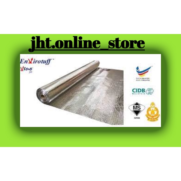 Enviro-Tuff Veno Foil | Premium Radiant Barrier | Leno Foil (Alu/MPET ...